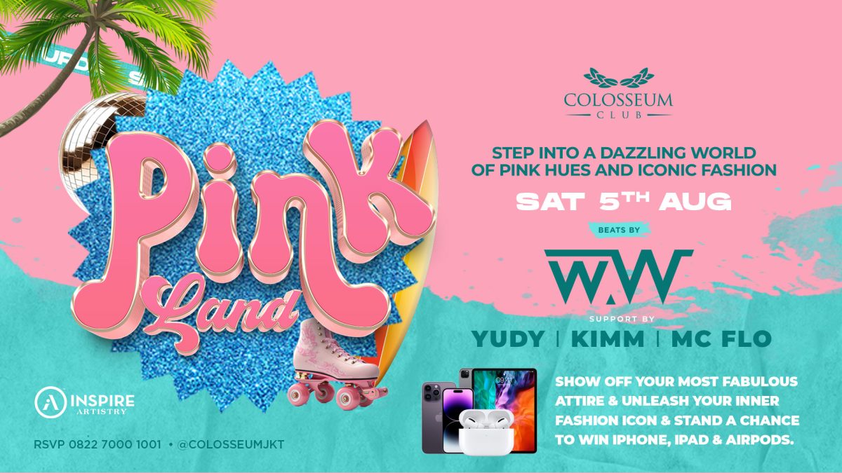 PINK LAND - Saturday, 5 Aug 2023 at Colosseum Jakarta