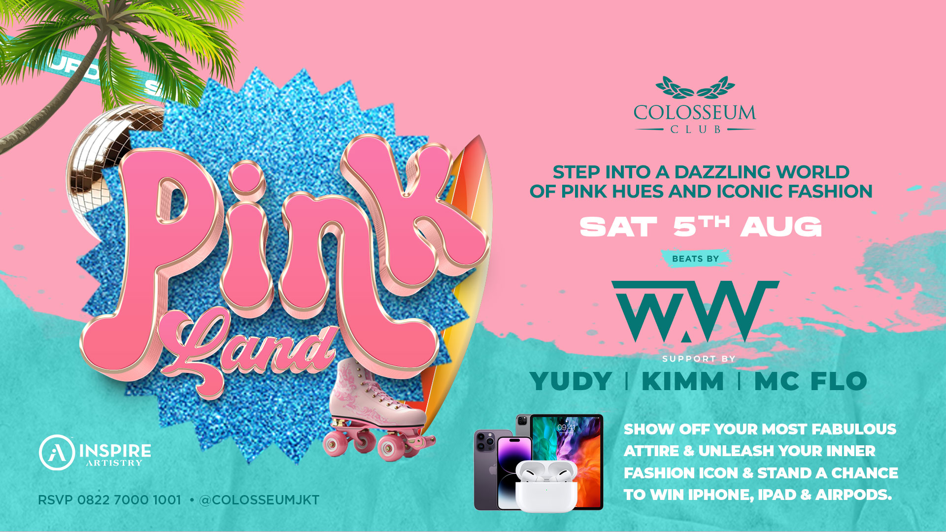 PINK LAND - Saturday, 5 Aug 2023 at Colosseum Jakarta